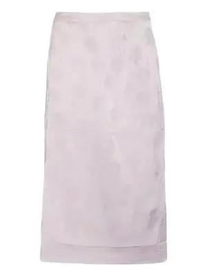 Remain Birger Christensen Jacquard Midi Skirt - Pink