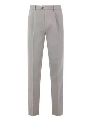 Brunello Cucinelli Pleated Trousers Grey