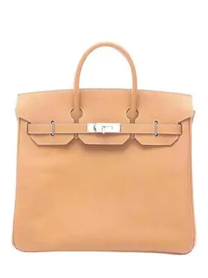 Hermès 2007 Epsom Hac Birkin Retourne 32 Handbag - Brown