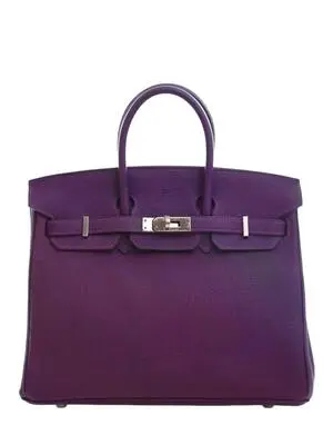 Hermès 2018 Birkin Retourne 25 Handbag - Purple