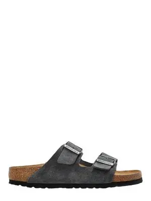 BIRKENSTOCK Arizona Buckled Sandals - Grey