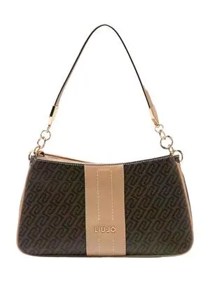 Liu Jo Monogram Detachable Shoulder Bag - Brown