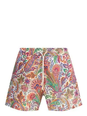 Etro Roma Swim Shorts - White