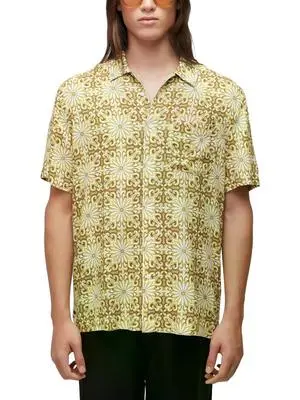OSKLEN Garden Tile-effect Shirt