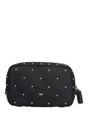 ANYA HINDMARCH Zip-up Clutch - Black