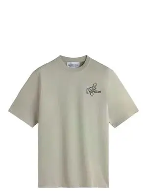 LES HÉRITIERS Signature T-shirt - Neutrals