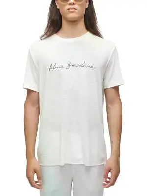 OSKLEN Printed T-shirt - White