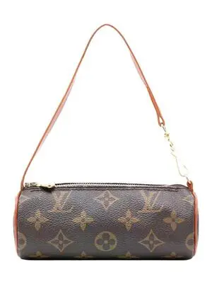 LOUIS VUITTON 1990-2010 Monogram Papillon Pochette - Brown