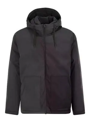 Herno Zip-up Hooded Jacket - Grey