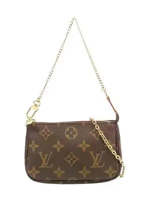 LOUIS VUITTON 2022 Monogram Mini Pochette Accessoires - Brown