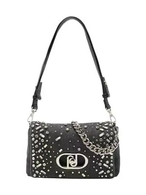 Liu Jo Lapuffy Shoulder Bag - Grey