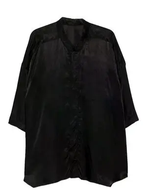 Rick Owens Jumbo Faun Shirt - Black