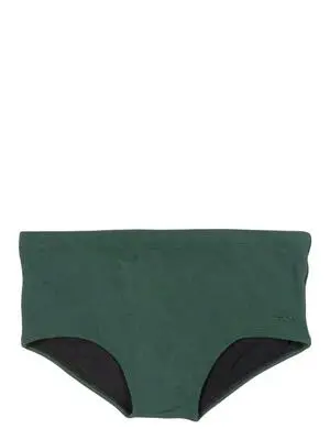 OSKLEN Textured Drawstring Swim Trunks - Green