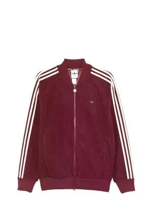 Adidas Zip-up Sweatshirt - Red