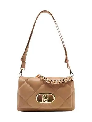 Liu Jo Logo Shoulder Bag - Neutrals