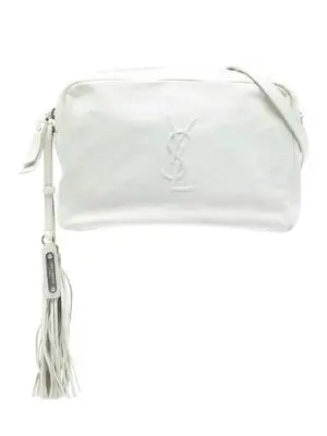 Saint Laurent Monogram Lou Camera Bag - White