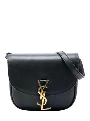 Saint Laurent 2022 Small Monogram Kaia Crossbody Bag - Black