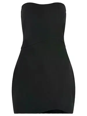 Anna October Fitted Mini Dress - Black
