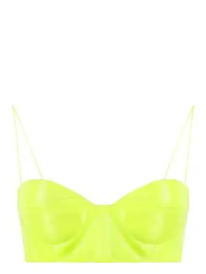 Alex Perry Spaghetti-strap Top - Yellow