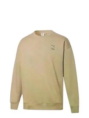 PUMA X Maison Kitsune Crew-neck Sweatshirt - Neutrals