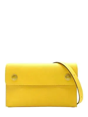 Hermès Hermesnap Wallet On Strap - Yellow