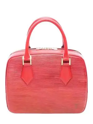 LOUIS VUITTON 2002 Epi Sablons Handbag - Red