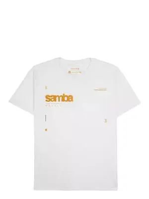 OSKLEN Samba-graphic T-shirt - White