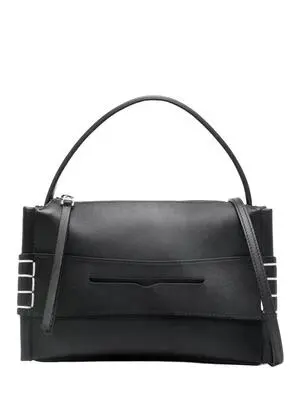 JW Anderson Small Leather Tote Bag - Black