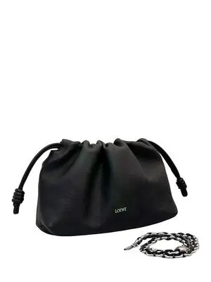 Loewe Medium Flamenco Clutch - Black