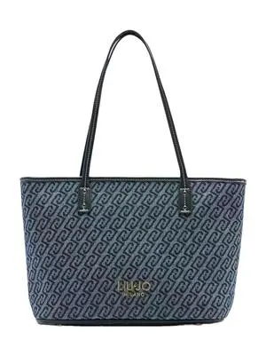 Liu Jo Jacquard Tote Bag - Blue