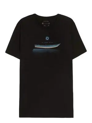 OSKLEN Printed T-shirt - Black