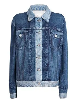 Rag & Bone Miramar Denim Jacket - Blue