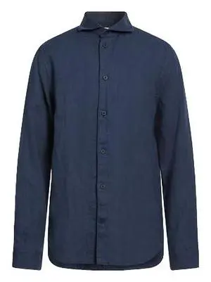 Nn07 Shirt Size Linen - Navy