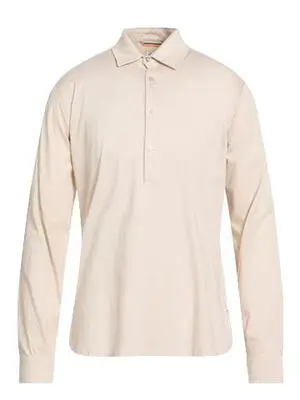 DISTRETTO 12 Polo Shirt Size Cotton, Modal - Beige