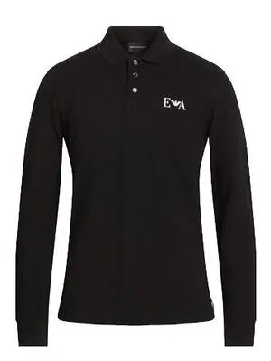 Emporio Armani Polo Shirt Size Cotton - Black