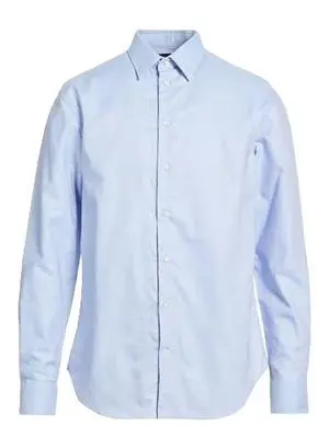 Emporio Armani Shirt Light Size Cotton - Blue