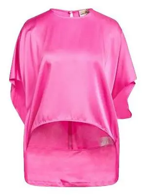 SEMICOUTURE Satin Top - Pink