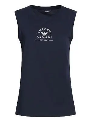 Emporio Armani Cotton T-shirt - Navy