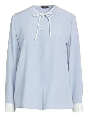 Emporio Armani Icon Light Silk Shirt - Blue