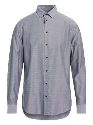 Emporio Armani Shirt Midnight Size Cotton - Blue