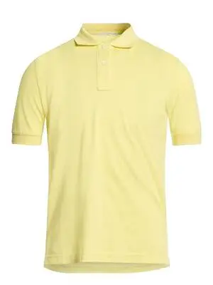 CIRCOLO 1901 Polo Shirt Turquoise Size Cotton, Elastane - Yellow
