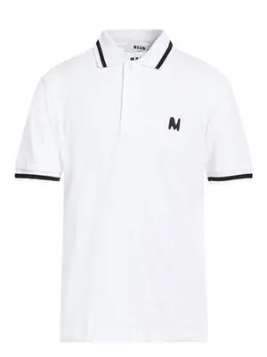 MSGM Polo Shirt Size Cotton - White