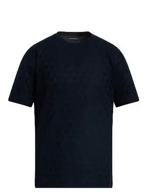 Emporio Armani T-shirt Midnight Size Cotton - Blue