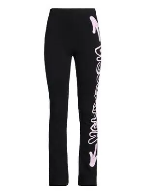 DISCLAIMER Flared Jersey Pants - Black