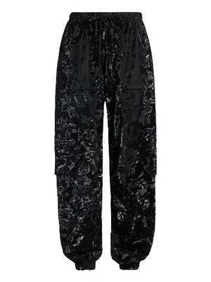 DISCLAIMER Tie-dyed Cargo Pants - Black
