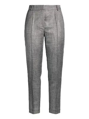 PUROTATTO Tapered Houndstooth Pants - Silver