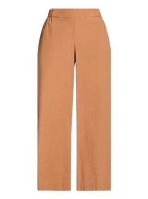 OTTOD'AME Wide-leg Cropped Trousers - Brown