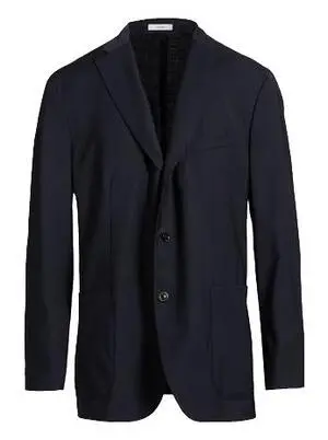 Boglioli Blazer Midnight Size Wool, Polyester, Elastane - Blue