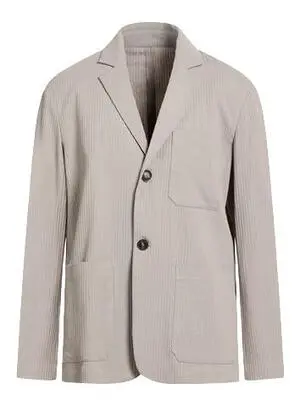 Emporio Armani Blazer Size Cotton, Viscose, Wool, Elastane - Grey