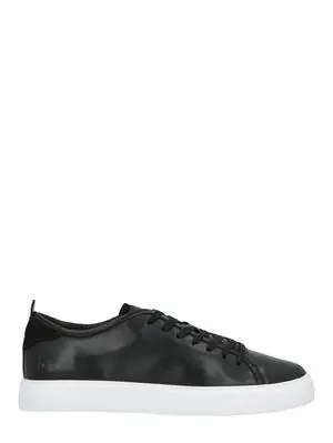 Rag & Bone Leather Low-Top Sneakers Black